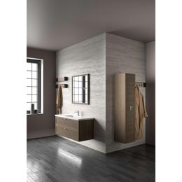 Hochschrank Welltime, B:35,2cm H:160cm T:35,2cm, braun, Badezimmer, Schr&auml;nke, "Rustic", H&ouml;he 160 cm, mit Soft-Close-Funktion, FSC-zertifiziert