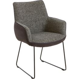 NIEHOFF SITZM&Ouml;BEL Esszimmerstuhl, B:62cm H:86cm T:62cm, grau, NIEHOFF SITZM&Ouml;BEL, Arizona (100% PES, Scheuertouren 75000, Pillingbildung 4, Abriebfestigkeit 4,