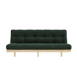 Schlafsofa Karup Design, B:200cm H:73cm T:100cm, grün, Bezug: 100% Polyester, Kinderzimmer, Sofas, "Lean 200 Schlafsofa, Gästebett, Sofa mit