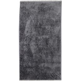 Teppich Astra, B:80cm H:9mm L:150cm, grau, Polypropylen, Wohnzimmer, Teppiche, "Stevie 250", weicher Kurzflor, gewebt, Wohnzimmer, Schlafzimmer