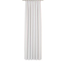 Gardine WIRTH, B:800cm H:260cm, wei&szlig;, Polyester, Wohnzimmer, Gardinen, "Chlo&eacute;", Fertig-Store mit FB 1:3 nach Ma&szlig;