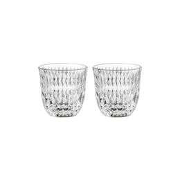 Nachtmann Espressoglas "Espresso / Doppio Gläser Ethno Barista 90 ml 2er Set transparent", transparent, Trinkgefäße