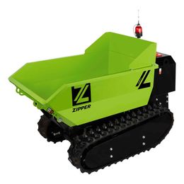 ZIPPER Dumper "Elektro", 400 kg, grün, Motorschubkarren, 400 kg Nutzlast, mit Ferbedienung