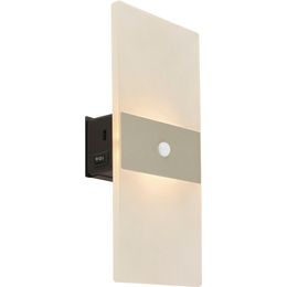 LED Wandleuchte "AURA 3888012"goldfarben, Briloner Leuchten, Leuchten