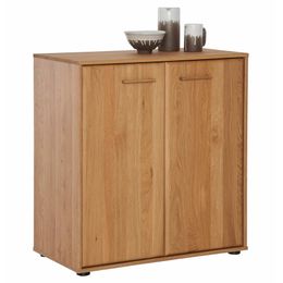 Hochkommode Wiemann, B:80cm H:86cm T:43cm, braun, Sideboards, "Lido", Breite 80 cm