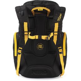 Nitro Freizeitrucksack "Daypacker", schwarz, Polyester, Rucks&auml;cke, mit Laptopfach, Schulrucksack, Wanderrucksack oder Streetpack