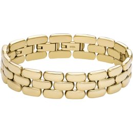 Fossil Damen Armband "Schmuck Geschenk Edelstahl Armkette Arden", 19cm, Edelstahl, gold, Edelstahl, Armbänder