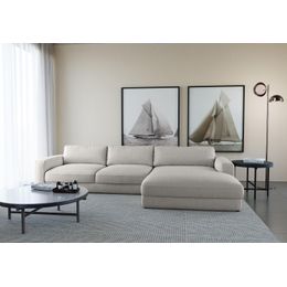 Ecksofa Places of Style, B:303cm H:84cm T:176cm, grau, 88% Polyester 12% Nylon, Wohnzimmer, Sofas, "Bloomfield, bequem und elegant, OTTOs Choice,