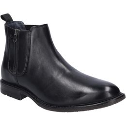 Josef Seibel Herren Stiefelette "Earl 12, schwarz", Gr. 46schwarz, Obermaterial: 100% Rindsleder Leather cow., Schuhe