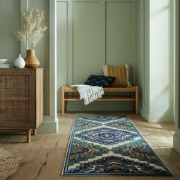 Teppich FLAIR RUGS, B:80cm H:3mm L:230cm, bunt, Kunstfaser, Wohnzimmer, Teppiche, "Beach", Indoor & Outdoor Teppich