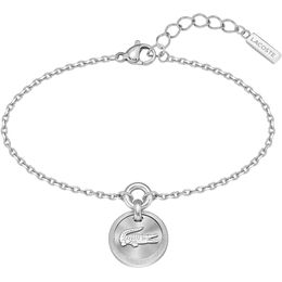Lacoste Damen Armkette "MEMENTO", 19cm, Edelstahl, silber, Edelstahl, Armb&auml;nder