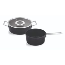 Fissler Topf-Set "Adamant", schwarz, Töpfe, Made in Germany