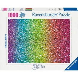 Ravensburger Kinder Puzzle "Challenge, Glitter", bunt, B:70cm H:50cm, Puzzles, Made in Germany