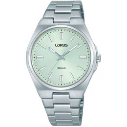 Lorus Damen Quarzuhr, silber, Armbanduhren, Armbanduhr, Damenuhr, Edelstahlarmband, analog, Leuchtindizes