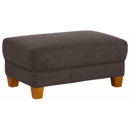 Hocker Home Affaire, B:101cm H:45cm T:66cm, braun, 90% Polyester/10% Polyamid Luxus-Microfaser (100% Polyester);Struktur (100%