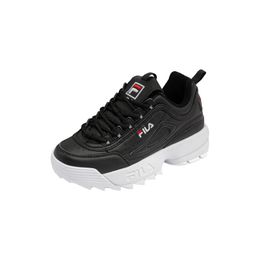 Fila M&auml;dchen Sneaker "DISRUPTOR kids", Gr. 31, schwarz, Synthetik, Textil, Schuhe