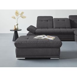 Hocker COTTA, B:112cm H:46cm T:72cm, schwarz, 100% Polyester, Büro, Hocker, "Holiday"