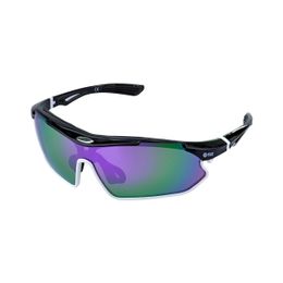 YEAZ Damen Sportbrille "Sport-Sonnenbrille schwarz/wei&szlig;/lila SUNRAY", lila, Sonnenbrillen