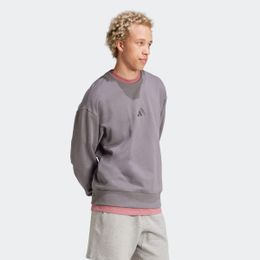 Herren Sweatshirt "M A SZN FT CRW", grau, Gr. S, adidas Sportswear, Obermaterial: 100% Baumwolle, Sweatshirts