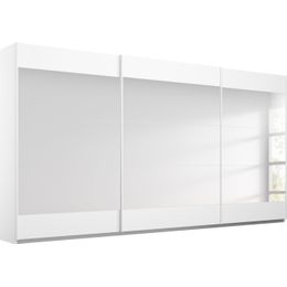 Schwebetürenschrank Rauch, B:361cm H:210cm T:62cm, weiß, Holzwerkstoff, Schränke, "Kleiderschrank Schrank Garderobe Wäscheschrank Ankleide MALIBU",