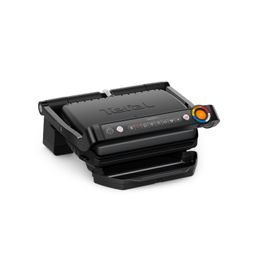 Kontaktgrill Tefal, B:36cm H:17,5cm T:36,5cm, schwarz, Kontaktgrill_Standgrill_Tischgrill_Teppanyakigrill, "OptiGrill+, erneuerte Kochstufenanzeige,