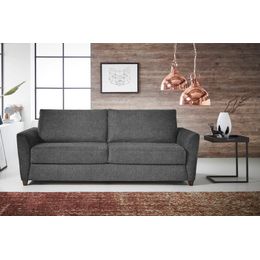 Schlafsofa Bali, B:215cm H:93cm T:103cm, grau, Wohnzimmer, Sofas, "Dallas, Dauerschläfer", in 140er und 160er Breite, inkl. Ergoflex-Unterfederung