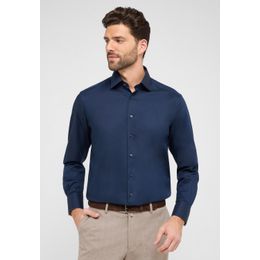 Eterna Herren Langarmhemd "COMFORT FIT"navy, Gr. 44, Twill, 100% cotton, Hemden