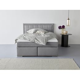 Boxbett Collection AB, B:153cm L:206cm, grau, Holzwerkstoff, Komplettbetten, ""Athena", OTTOs Choice, Topseller wahlweise mit Bettkasten", inkl.
