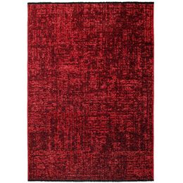 Teppich, B:160cm H:7mm L:230cm, rot, Ayyildiz Teppiche, Chenille, Wohnzimmer, Teppiche, "SPACE 1900", L&auml;ufer, Kurzflor, Boho, Vintage, Wohnzimmer