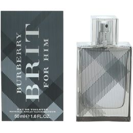 Burberry Herren Eau de Toilette "Brit For Him", 50ml, grau, Parf&uuml;ms, mit w&uuml;rzigem Aroma