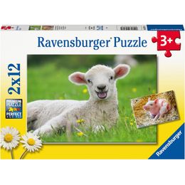 Ravensburger Kinder Puzzle "Unsere Bauernhoftiere", bunt, B:26cm H:18cm, Puzzles, Made in Europe