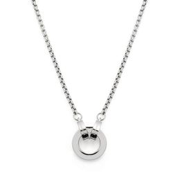 Leonardo Damen Charm-Kette "43 Lolita Clip&Mix", Edelstahl, L: 43, silber, Edelstahl, Halsketten