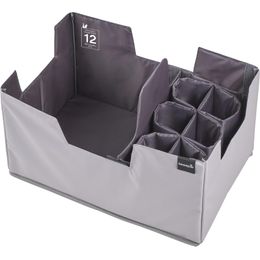 keeeper Faltbox "neo, faltbarer Einkaufsorganizer f&uuml;r Klappboxen", B:47cm H:26,5cm T:31,5cm, grau, Aufbewahrungsboxen, aus recycelten PET-Flaschen
