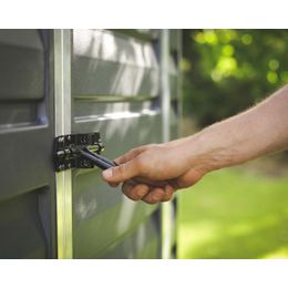 Ger&auml;tehaus, grau, PALRAM - CANOPIA, Aluminium, Kunststoff, Polycarbonat (PC), Garten, Ger&auml;teh&auml;user, "Skylight", mit lebenslang widerstandsf&auml;higen