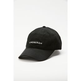 LINDBERGH Herren Baseball Cap "LINDBERGH Cap", schwarz, Baumwolle, Caps