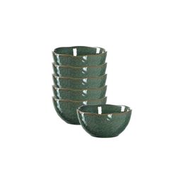 Leonardo Schale "Schalen Matera &oslash; 12.0 cm 6er Set", gr&uuml;n, Sch&uuml;sseln