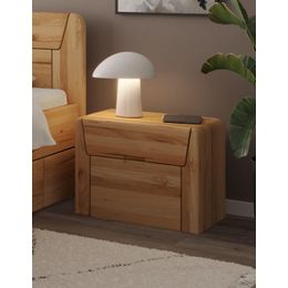 Nachtkonsole Home Affaire, T:42cm, braun, Sideboards, "Vouill&eacute;", wahlweise in Kernbuche oder Wildeiche