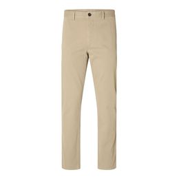 Selected Hose Herren Größe 33 beige
