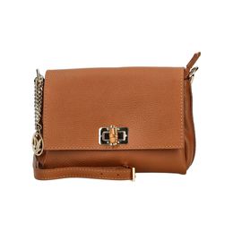 Caprice Damen Henkeltasche "Caprice Taschen Nappaleder", braun, Leder, Taschen