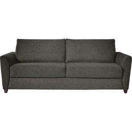 Schlafsofa Bali, B:215cm H:93cm T:103cm, grau, Wohnzimmer, Sofas, "Dallas, Dauerschläfer", in 140er und 160er Breite, inkl. Ergoflex-Unterfederung