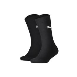 Puma Mädchen Kurzsocken "Socken 2er Pack", Gr. 23, schwarz, Obermaterial: 83% Baumwolle CO. 16% Polyamid PA. 1% Elasthan EL., Socken
