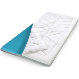Topper Stendebach, B:140cm H:8cm L:200cm, grau, Gelschaum, Topper, "Softtop Luxus TENCEL G-Cozy, 90x200, 180x200 cm und weitere Größen", Allergiker