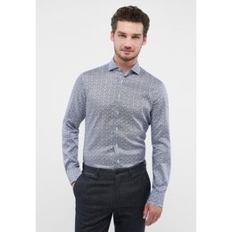 Eterna Herren Langarmhemd "SLIM FIT", blau, Gr. 39, 42% cotton, 4% Elasthan, 54% Lyocell, Hemden
