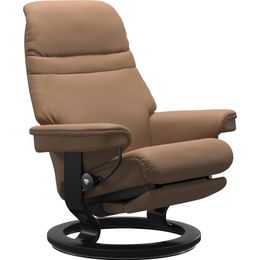 Relaxsessel stressless, B:79cm H:103cm T:78cm, braun, Leder BATICK: BATICK ist ein leicht korrigiertes, durchgef&auml;rbtes und genarbtes M&ouml;belleder, bei