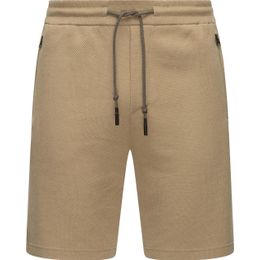 Ragwear Herren Shorts "Roydy", beige, Gr. XXL, Material: 50% Baumwolle, 50% Polyester, Hosen, Stylische Herren Joggpants mit Rei&szlig;verschlusstaschen