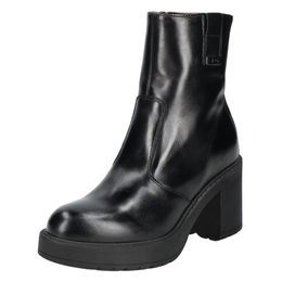Nero Giardini Damen High-Heel-Stiefelette "Nero Giardini Stiefelette Leder", Gr. 41schwarz, Leder, Schuhe