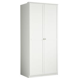 Kleiderschrank wimex, B:90cm H:198cm T:58cm, wei&szlig;, Kinderzimmer, Schr&auml;nke, "Filou"