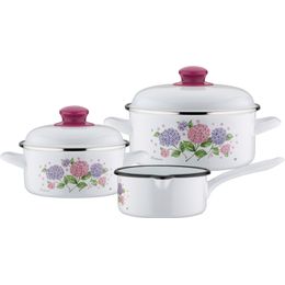 GSW Topf-Set "Hortensie", bunt, Töpfe, Induktion