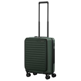 Samsonite Hartschalen-Trolley "RESTACKD, verschiedene Größen und Farben", grün, Polypropylen, unifarben, Koffer, Reisekoffer mit TSA Schloss