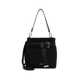 SURI FREY Damen Beuteltasche "Beutel SFY Libby", schwarz, Polyurethan, Taschen